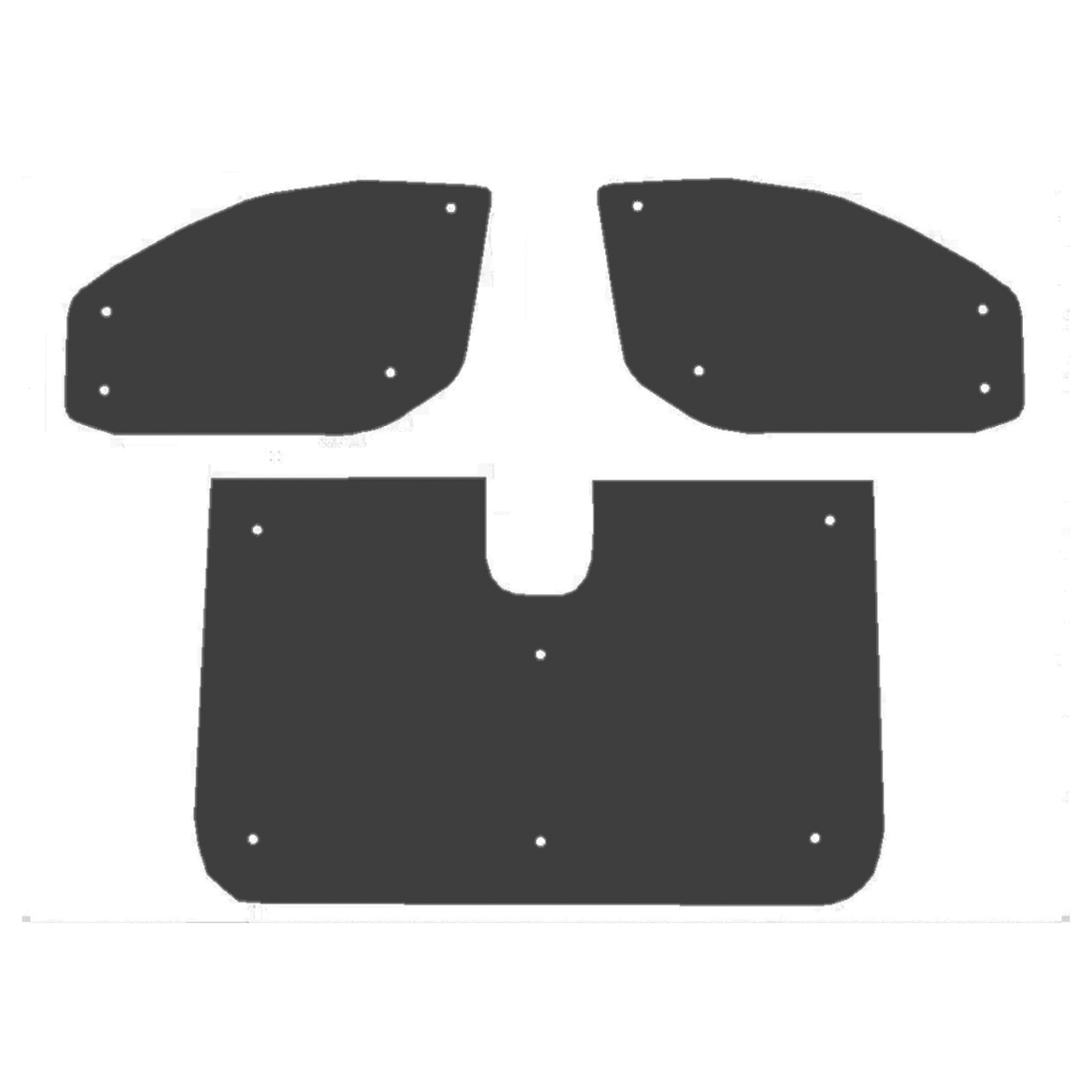 Ford Transit Custom Campervan Thermal Windscreen Covers